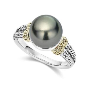 grey pearl rings spinner ring for women wedding bands for women sterling silver plated brass ring cool rings sterling silver rings anniversary engagement rings (6)