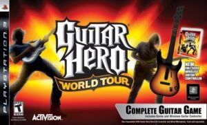 ps3 guitar hero world tour guitar kit (renewed)