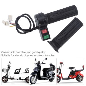 Cerlingwee Throttle Cable,Electric Throttle,General Scooter Throttle, Third Gear Acceleration for Electric Bicycle Throttle Adjustment