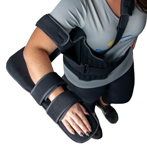 Brace Align Rotator cuff repair, elbow injury, shoulder injury, tendonitis, Frozen Shoulder, elbow fracture, post-surgical stabilization, shoulder immobilization.