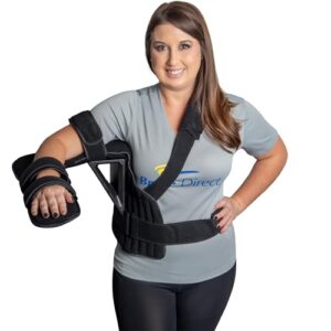 brace align rotator cuff repair, elbow injury, shoulder injury, tendonitis, frozen shoulder, elbow fracture, post-surgical stabilization, shoulder immobilization.