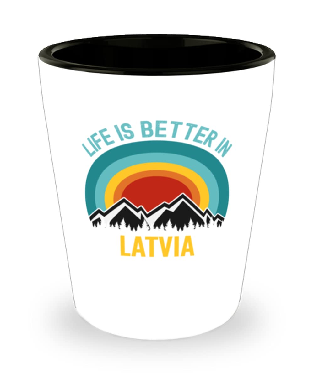 Hogue WS LLC Life Is Better In Fort Collins Alcohol Shot Glass 1.5oz