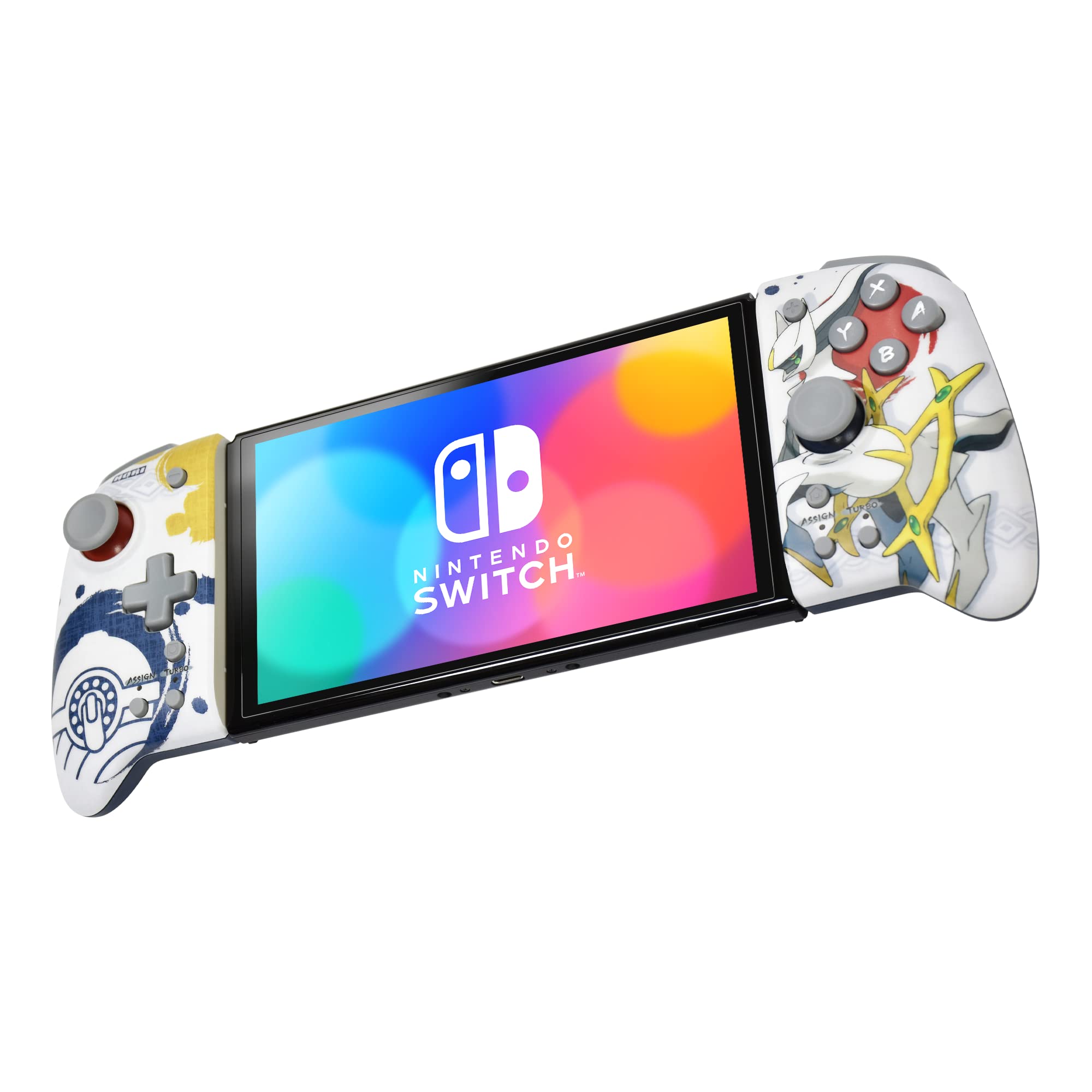 HORI Nintendo Switch Split Pad Pro (Pokemon Legends: Arceus) Ergonomic Controller for Handheld Mode - Officially Licensed By Nintendo & Pokemon Company International