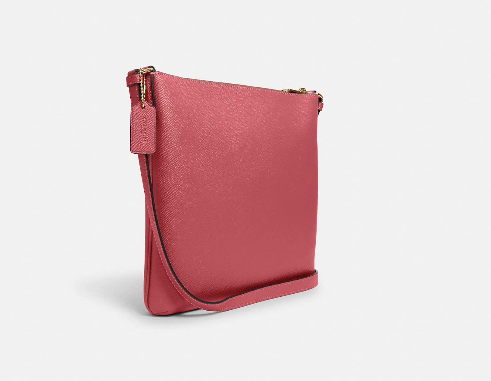 COACH Womens Rowan File Bag In Signature Canvas (IM/Strawberry Haze)