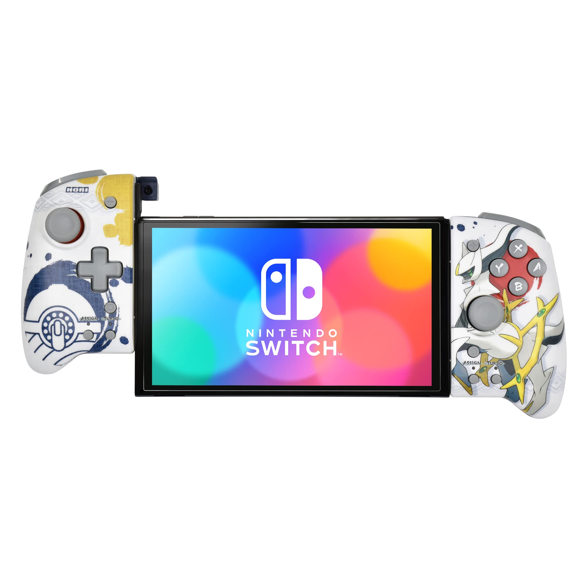 HORI Nintendo Switch Split Pad Pro (Pokemon Legends: Arceus) Ergonomic Controller for Handheld Mode - Officially Licensed By Nintendo & Pokemon Company International