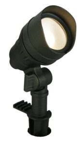 4.5-watt millennium black adjustable light color outdoor integrated led landscape flood light