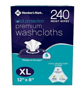 member mark adult washcloths 240 ct 12 x 8