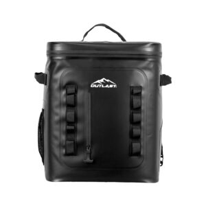 outlast 30qt soft backpack cooler bag waterproof for ice, lunch, beach, drink, beverage, travel, camping, picnic, car, hiking