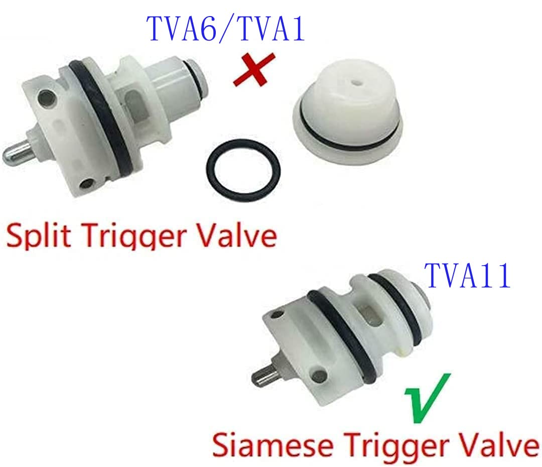 Qissiq TVA11 Trigger Valve for Bostitch Nailer Models N52FN N62FN N79RH N79WW N80SB N88RH N88WW N90PT N90RHN Coil Nailers Repair Parts