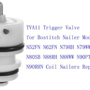 Qissiq TVA11 Trigger Valve for Bostitch Nailer Models N52FN N62FN N79RH N79WW N80SB N88RH N88WW N90PT N90RHN Coil Nailers Repair Parts