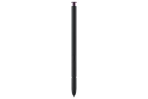 samsung galaxy s22 ultra replacement s pen, slim 0.7mm tip, 4096 pressure levels for writing, drawing, remote control for apps w/bluetooth, air command features, us version, burgundy