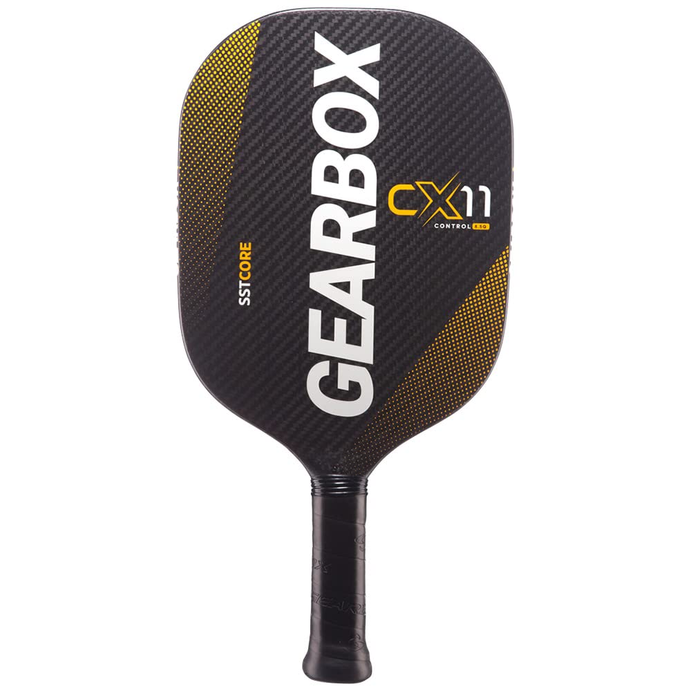 Gearbox CX11Q Control - Yellow - 8.5oz Pickleball Paddle