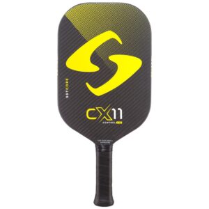 gearbox cx11e control - yellow - 7.8oz pickleball paddle (grip 3 15/16")