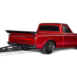 Traxxas 1/10 scale Drag Slash, RED, Fully assembled, Ready-to-Race® with TQi™ 2.4GHz Radio System, Stability Management®, and Velineon Brushless Power System