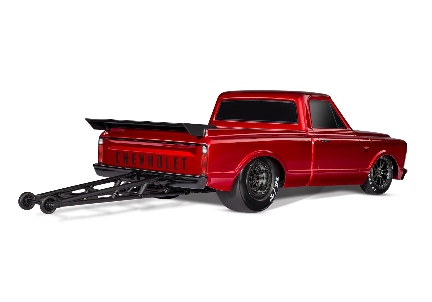 Traxxas 1/10 scale Drag Slash, RED, Fully assembled, Ready-to-Race® with TQi™ 2.4GHz Radio System, Stability Management®, and Velineon Brushless Power System