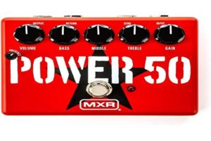 jim dunlop mxr tom morello power 50 overdrive (tbm1)