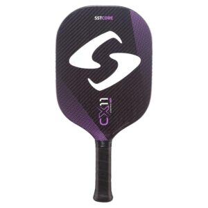 gearbox cx11q control - purple - 7.8oz pickleball paddle (grip 3 15/16")