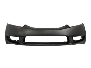 bumper-king front bumper cover compatible with 2009 2010 2011 honda civic sedan/hybrid 09 10 11 ho1000266 primered ready for paint