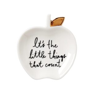 kate spade new york ks apple ring dish, 0.55, white