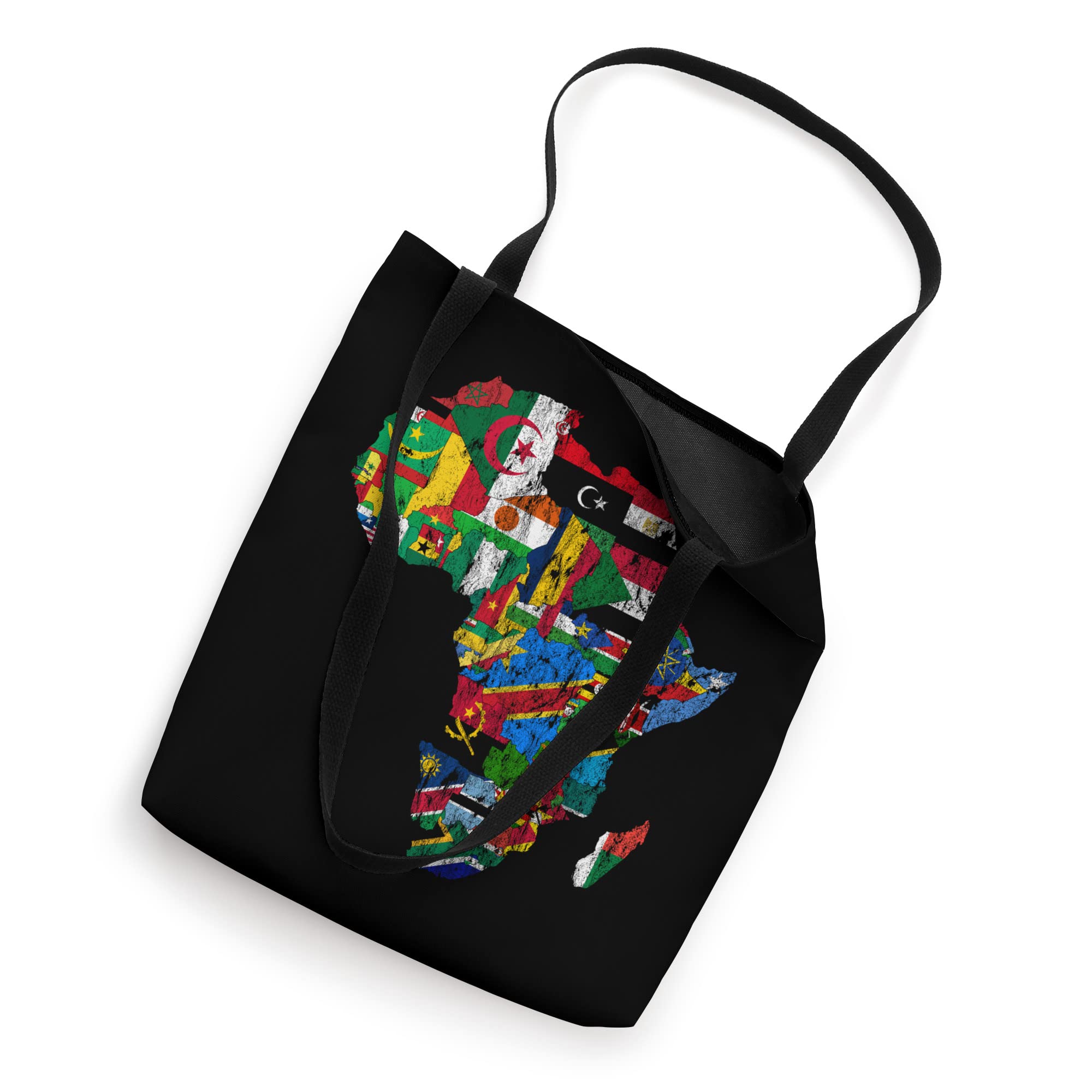 African Flags, African Silhouette, Africa Map, African Pride Tote Bag