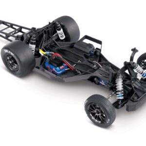 Traxxas 1/10 scale Drag Slash, RED, Fully assembled, Ready-to-Race® with TQi™ 2.4GHz Radio System, Stability Management®, and Velineon Brushless Power System