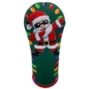 merry christmas santa driver 460cc club headcover handmade by beejos