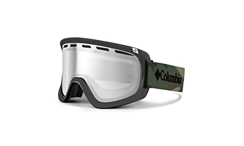 Columbia Unisex Snow Goggles UPSHOOT - Camo/Black with Silver Ion Lens