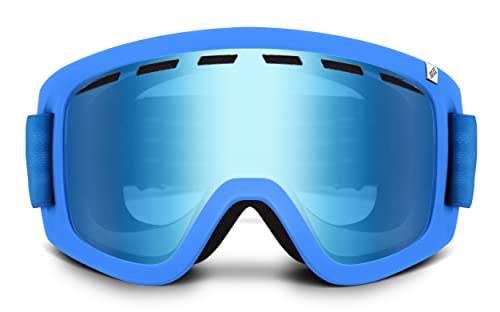 Columbia Unisex Snow Goggles UPSHOOT - Bright Indigo with Blue Ion Lens