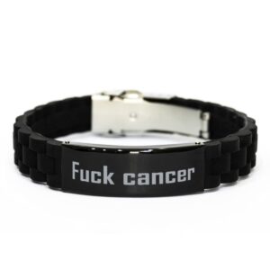 motivational metastatic breast cancer bracelet, fuck cancer, inspirational metastatic breast cancer gifts for metastatic breast cancer warrior