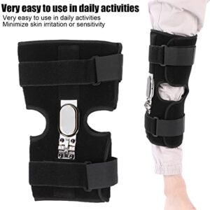 Jiawu Knee Immobilizer, Superior Rehabilitation Support Lightweight Knee Brace for Instabilities for Meniscus Injury for Ligament(Right leg, M)