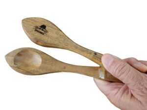 wooden musical spoons - hand percussion - traditional folk appalachian instrument