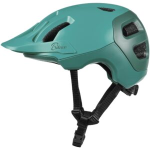 bikeroo bike helmet for men & women - adult mountain bike helmets for outdoor cycling, scooter, mtb, road bicycle - aqua