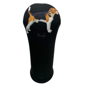 beagle driver 460cc club headcover handmade by beejos