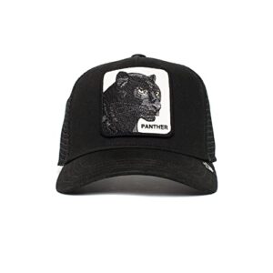 Goorin Bros. The Farm Unisex Original Adjustable Snapback Trucker Hat, Black The Panther, One Size