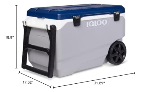 Igloo Maxcold Latitude 90 Roller (Ash Gry.Wht.Aegean Sea.Blk) 00034818