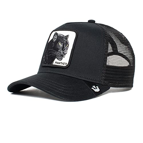 Goorin Bros. The Farm Unisex Original Adjustable Snapback Trucker Hat, Black The Panther, One Size