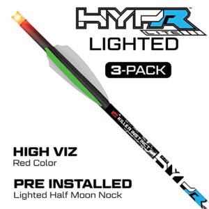 Killer Instinct Lighted Hypr Lite 20-Inch Crossbow Bolts (3-Pack)