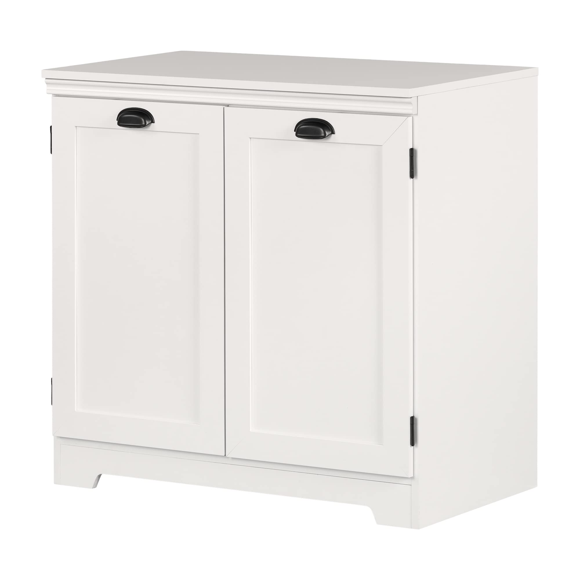 South Shore Prairie 2-Door Storage Cabinet, Pure White