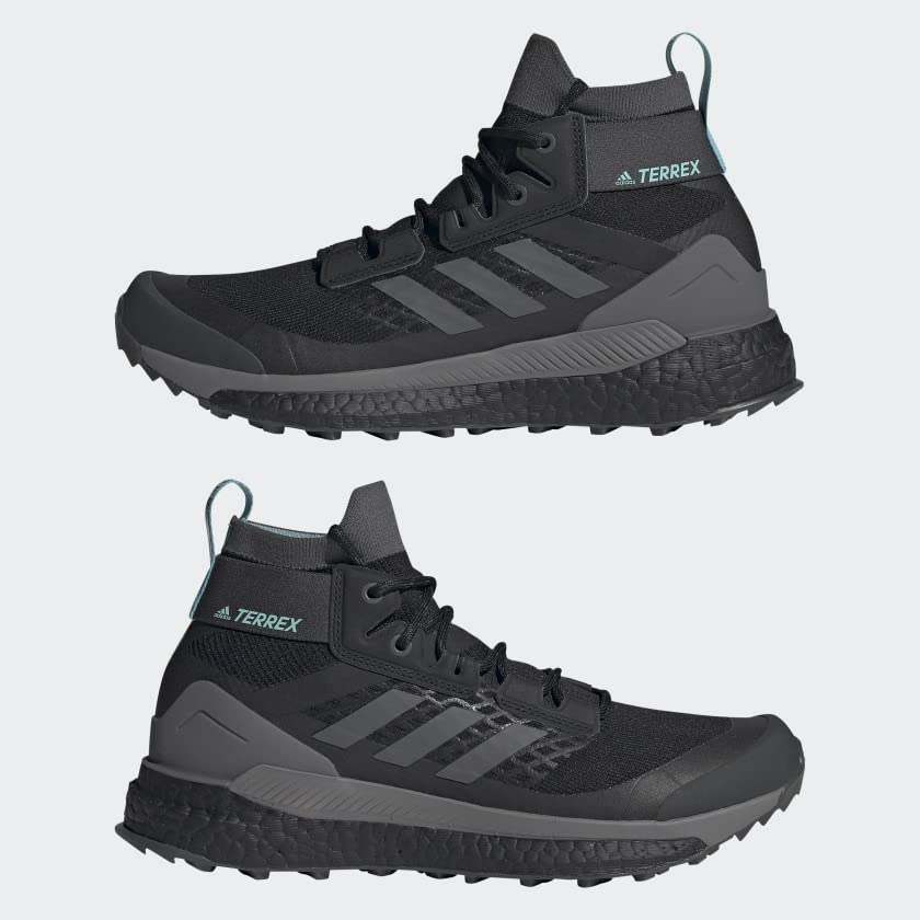 adidas Terrex Free Hiker Primeblue Hiking Shoes Women's, Black, Size 6.5