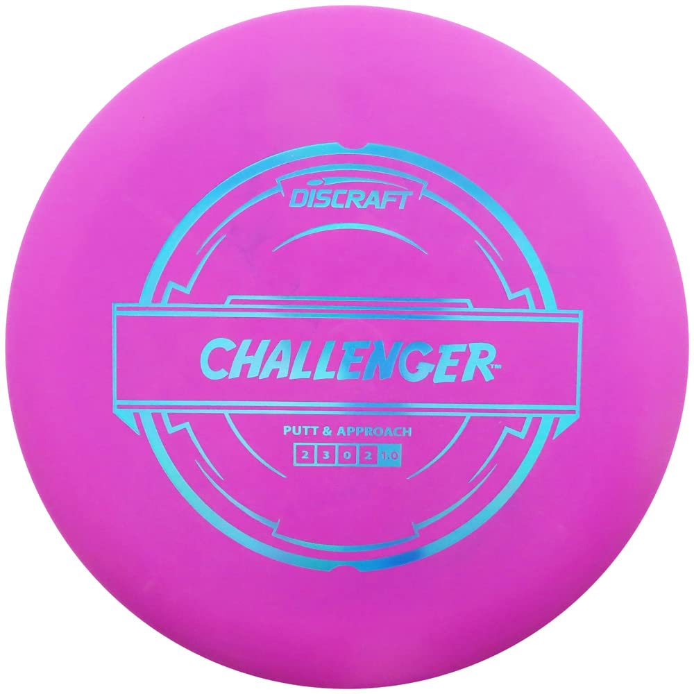 Discraft Putter Line Challenger Putt and Approach Golf Disc [Colors May Vary] - 170-172g