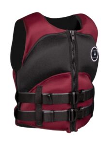 liquid force heartbreaker cga life jacket, maroon l