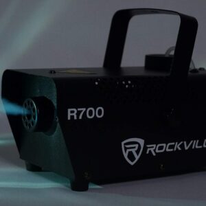 Rockville R700 Fog Machine w/Remote+Fluid Quick Heatup, Thick Fog