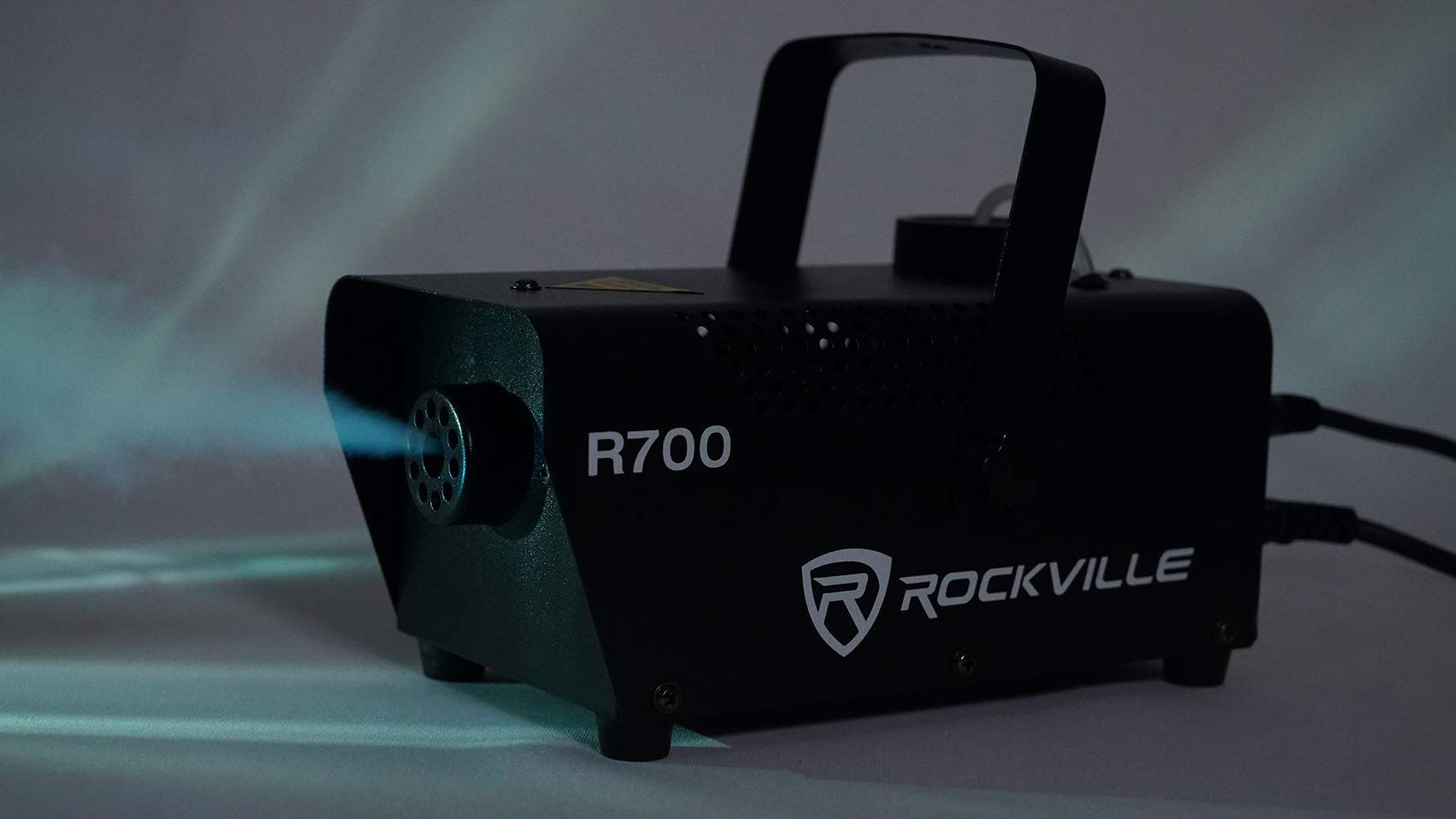 Rockville R700 Fog Machine w/Remote+Fluid Quick Heatup, Thick Fog