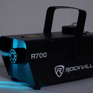 Rockville R700 Fog Machine w/Remote+Fluid Quick Heatup, Thick Fog