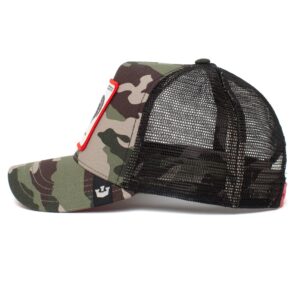 Goorin Bros. The Farm Unisex Baseball Trucker Hat, Camouflage (The Rooster), One Size