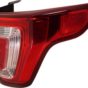 Evan Fischer NHTSA/DOT Compliant Tail Light Compatible with 2016-2019 Ford Explorer & 2016-2019 Police Interceptor Utility Passenger Side - FO2801251, FB5Z13404A