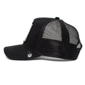 Goorin Bros. The Farm Unisex Baseball Trucker Hat, Black (Ride High), One Size