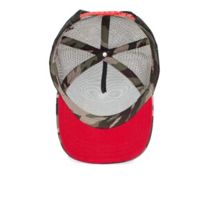 Goorin Bros. The Farm Unisex Baseball Trucker Hat, Camouflage (The Rooster), One Size