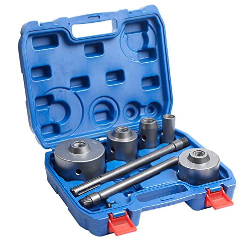 FF ERA 9PCS Concrete Hole Saw Kit - Tungsten Steel for SDS Plus and SDS MAX Shank - Masonry Wall Hole Opening Diamond Core Drill Bit - Hole Saw Set for Concrete Brick Cement Stone Tile Wall