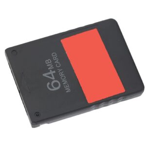 64MB Game Memory, High Speed Game Memory Card for PS1 for PS2 for FMCB V1.966 USB Games